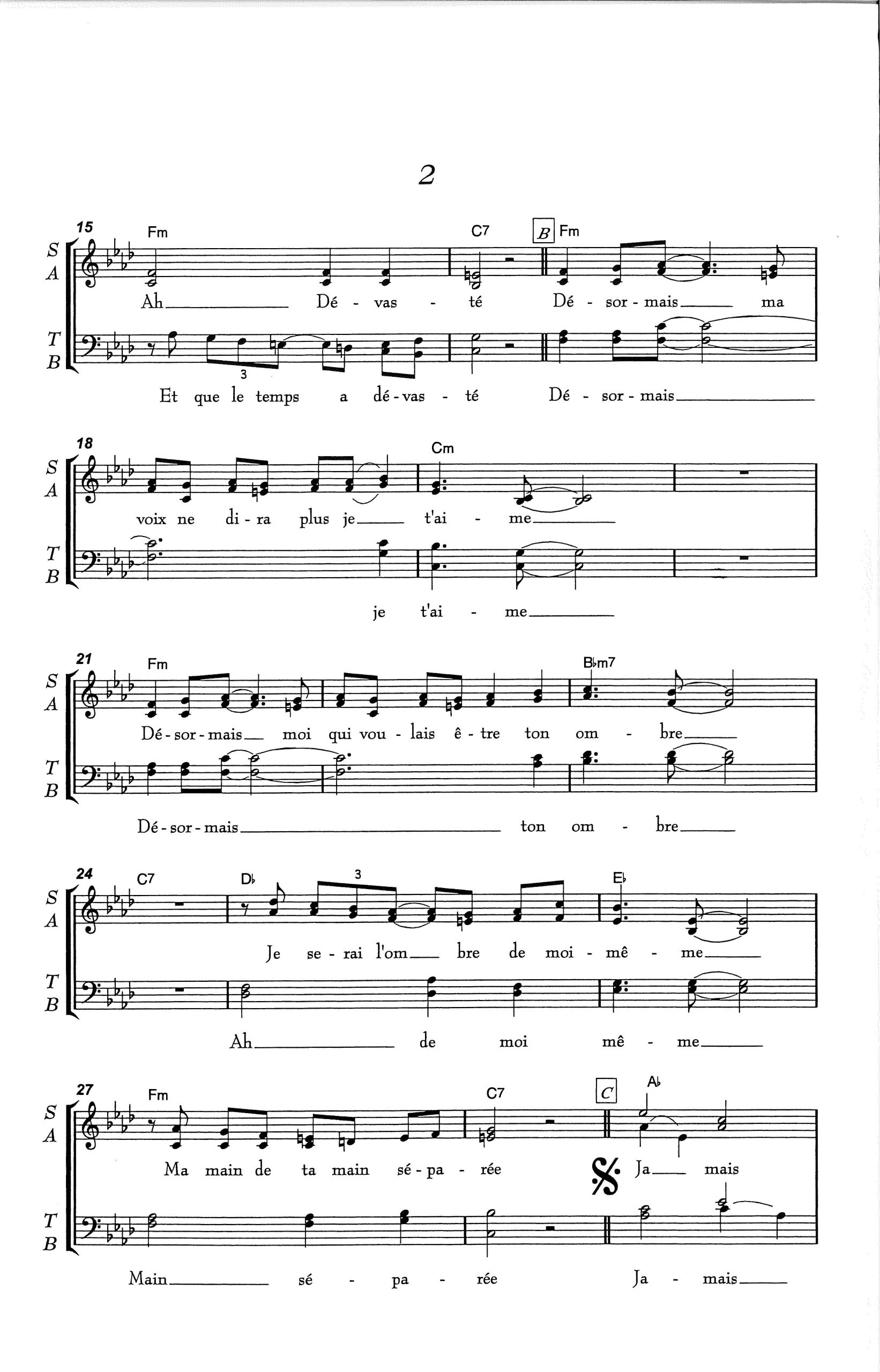 DESORMAIS - La Boîte à Chansons