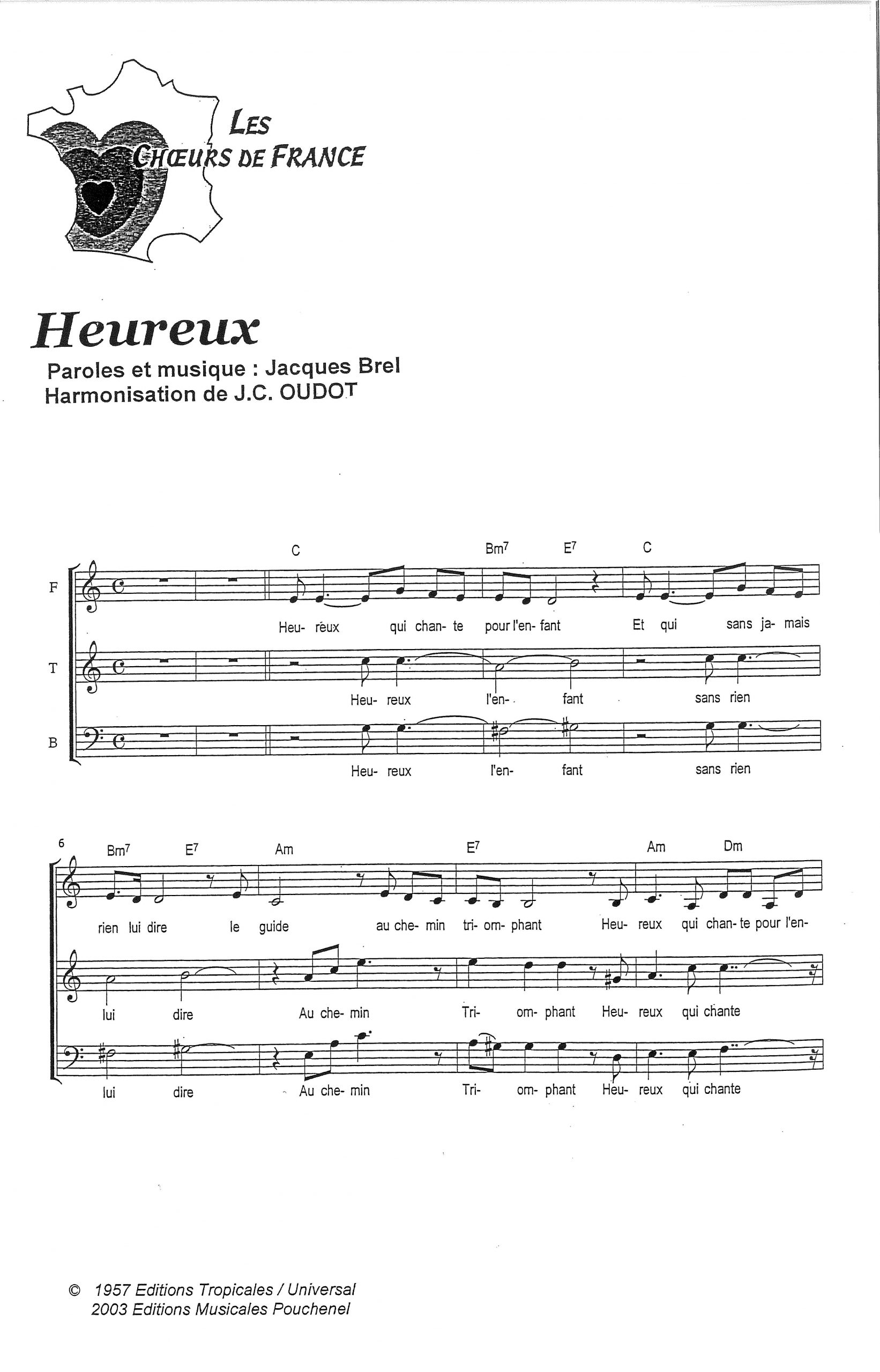 HEUREUX - La Boîte à Chansons